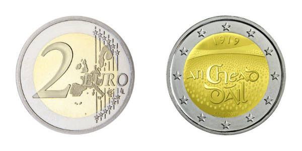 2 Euro 100th Anniversary of Dáil Éireann 2019 - Ireland Coins